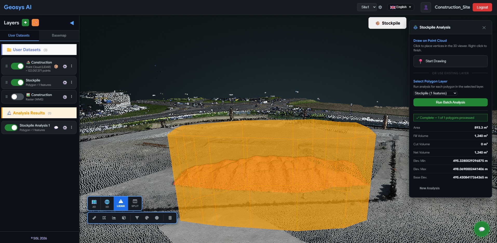 Geosys AI – Geospatial Analytics & GeoAI Platform