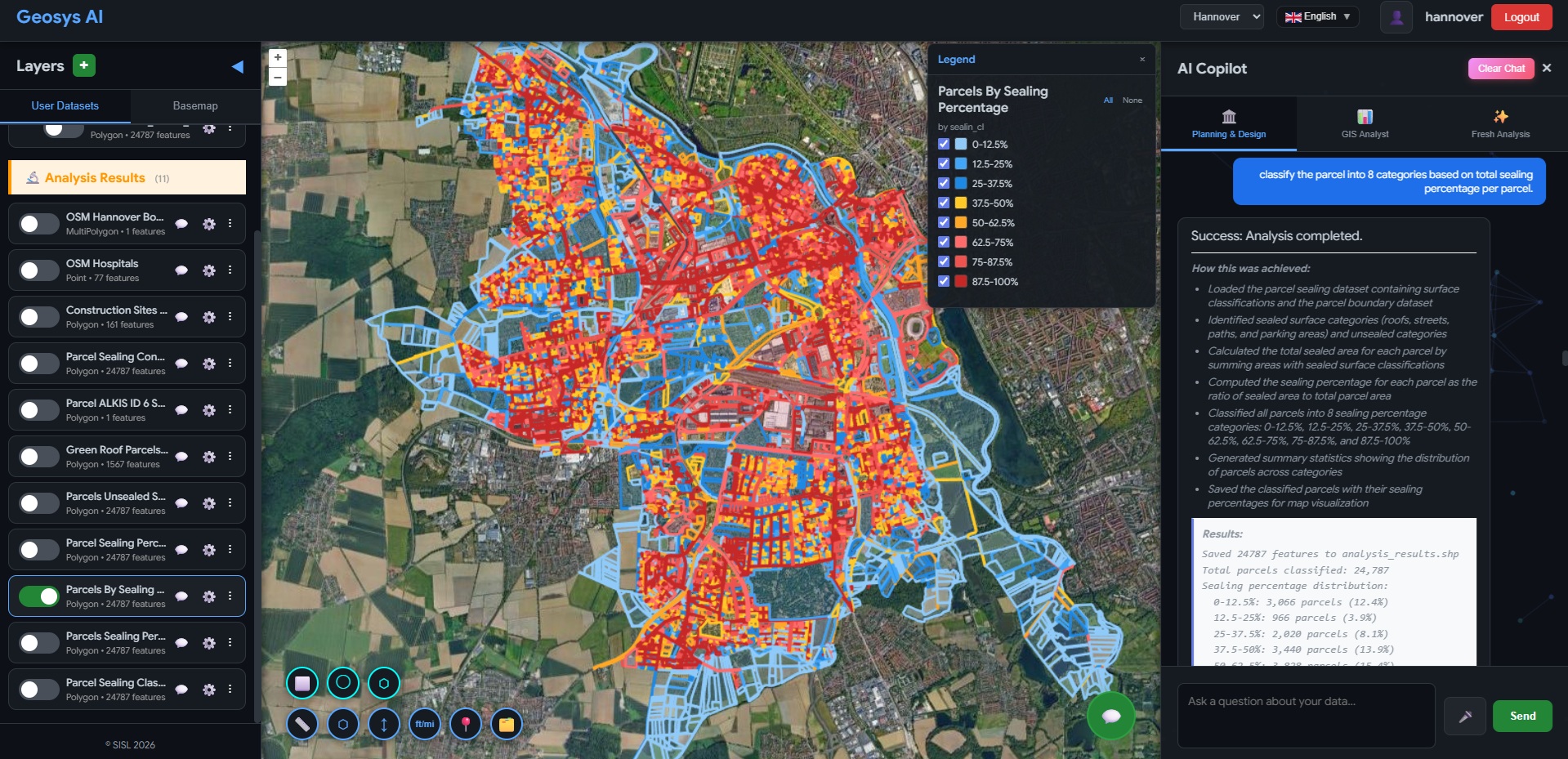 Geosys AI – Geospatial Analytics & GeoAI Platform